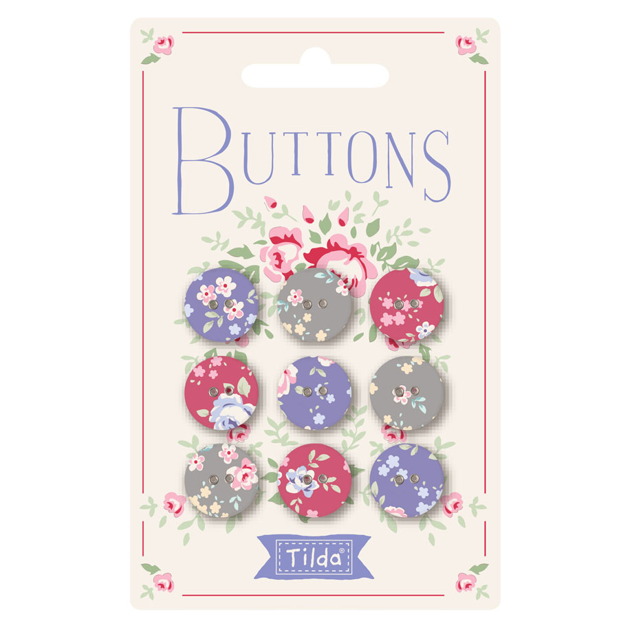 Tilda Buttons Old Rose Eliza 15 Mm From Tone Finnanger Tilda Tilda Casa Cenina